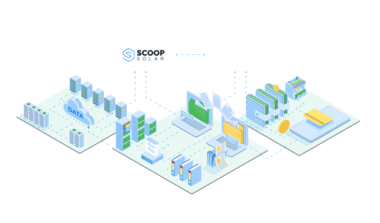 Right Angle and Scoop Solar Integration